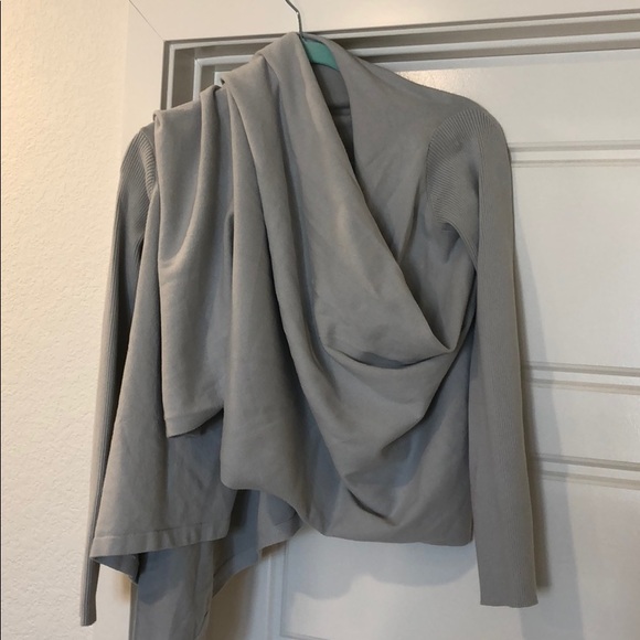 Fabletics | Jackets & Coats | Fabletics Grey Wrap | Poshmark